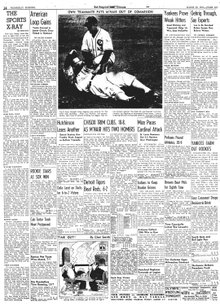 Actress Near Death After Beating; Gehrig in Decline, March 29, 1939