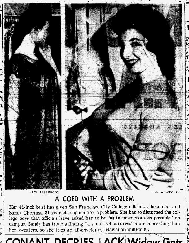 Sophomore With 41-Inch Bust Too Distracting to Male Students, College ...