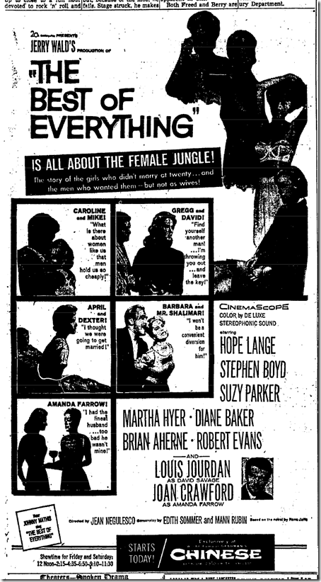 Eve Golden on ‘The Best of Everything’