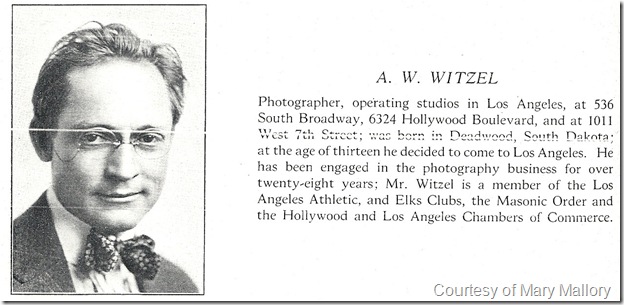Mary Mallory / Hollywood Heights: Albert Witzel, Early Glamour ...