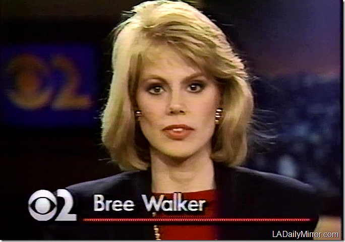 Bree Walker and Jim Lampley, February 1989