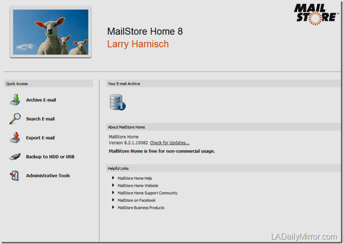 Historians’ Tools: Archiving Email With MailStore