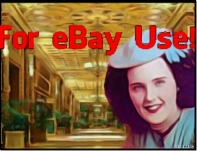 Black Dahlia: Bizarre Outsider Art of Elizabeth Short on EBay