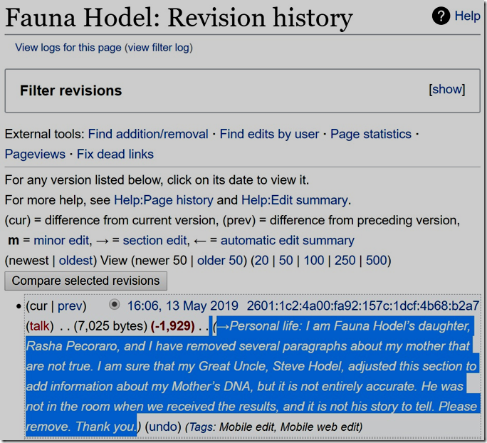 Black Dahlia: Now on Wikipedia — Hodel vs. Hodel Family Feud!