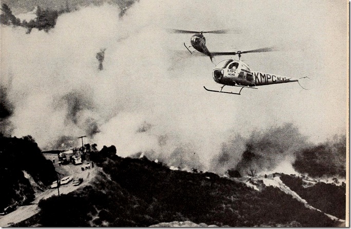 Mary Mallory / Hollywood Heights: 1961 Bel-Air Fire Burns 450 Homes