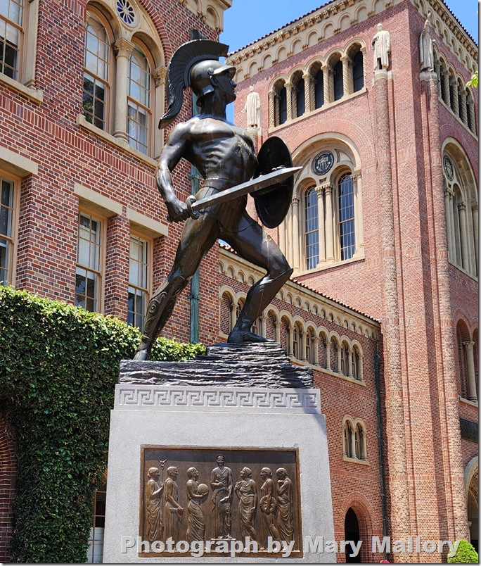 Mary Mallory / Hollywood Heights: Tommy Trojan Turns 95